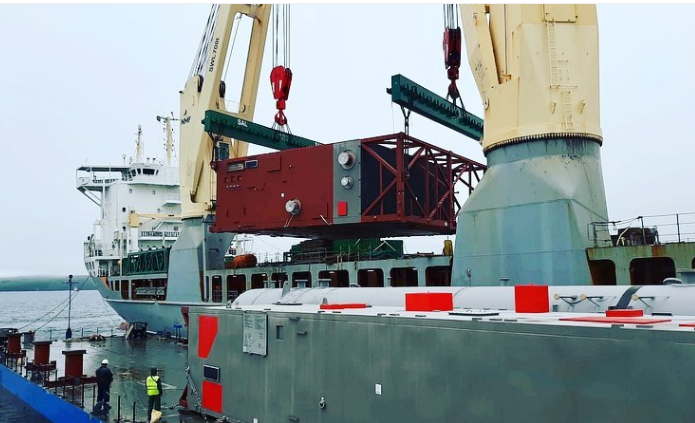 De-Kastri port handles second batch of large-size equipment for Amur GPP